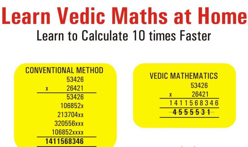 25 Vedic Maths Tricks In Simplified Version