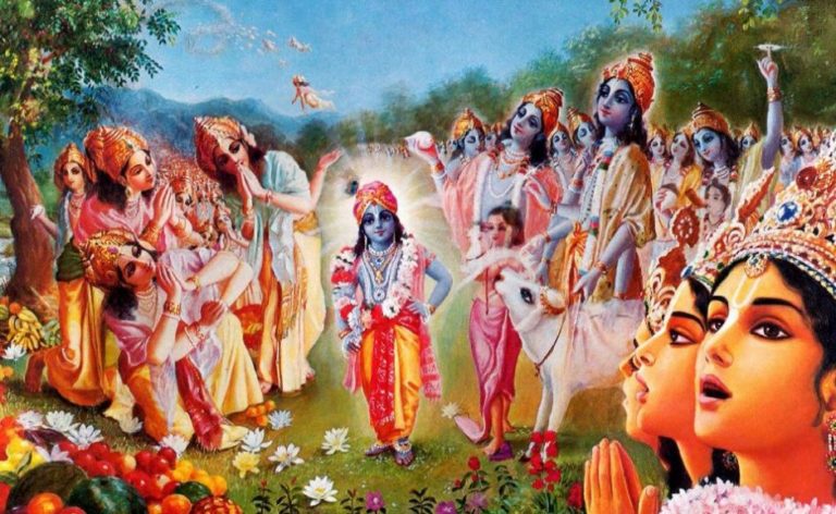 The story of Lord Krishna's Birth And His Leelas