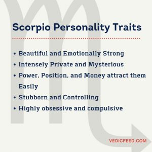 Scorpio Personality Traits - Characteristics of Vrishchik Rashi