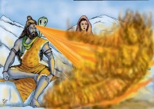 Kama Deva and Rati - The Hindu God of Love and Lust