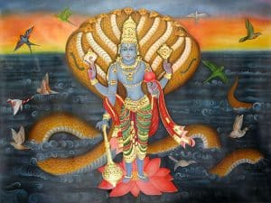 The Iconography of Lord Vishnu - Symbols of God Vishnu
