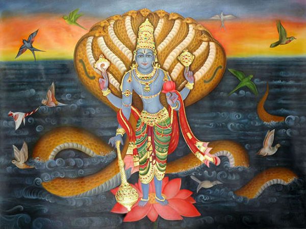 The Iconography of Lord Vishnu - Symbols of God Vishnu