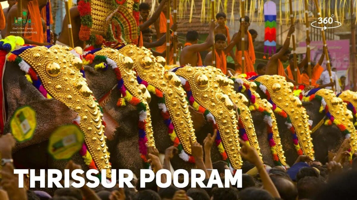 Thrissur Pooram: The Spectacular Elephant Festival of Kerala